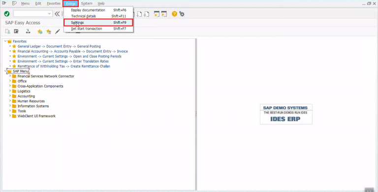How to Display Technical Names in SAP - HashDork