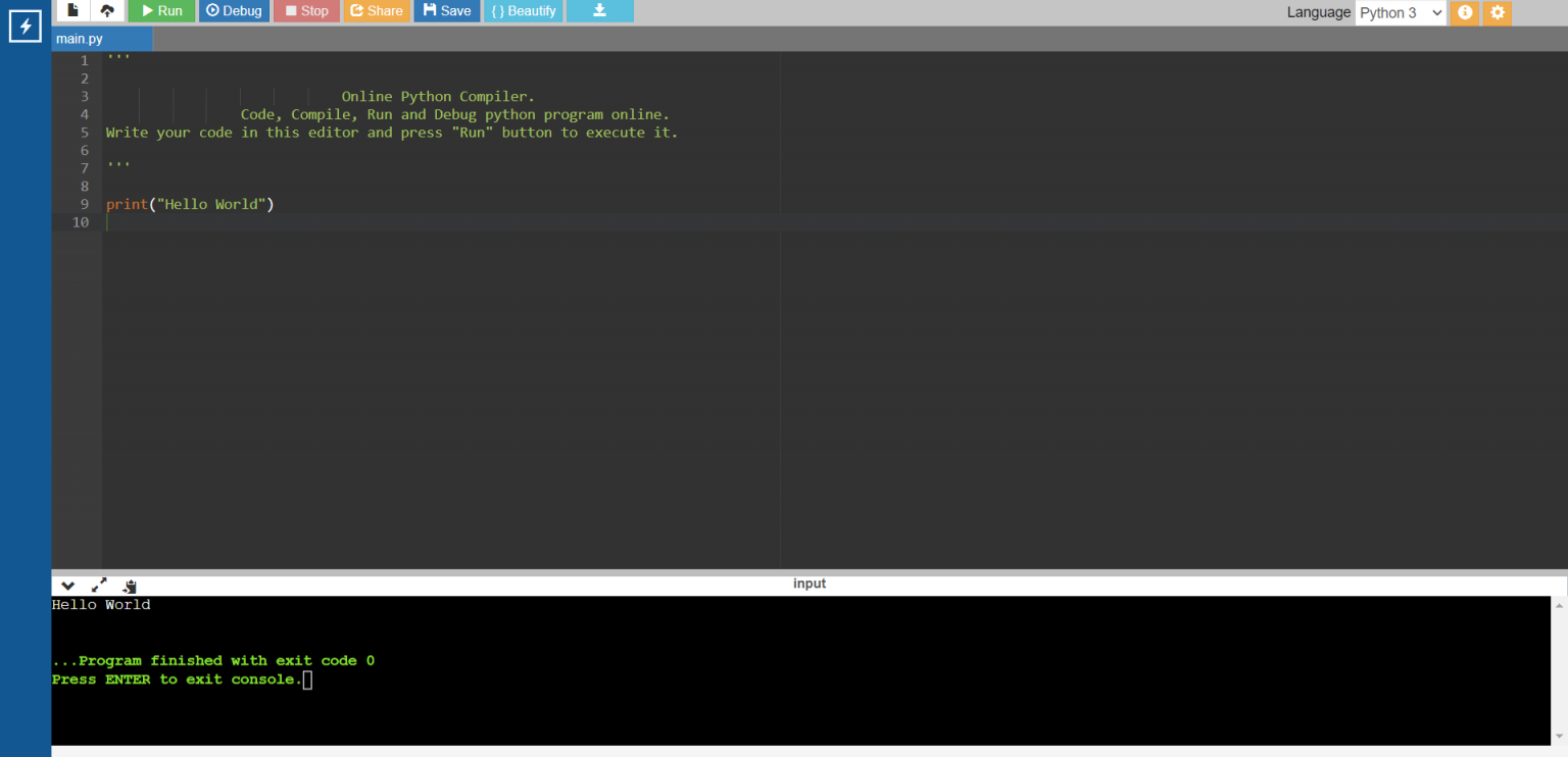 15 Best Online Python Compilers (2024) - HashDork