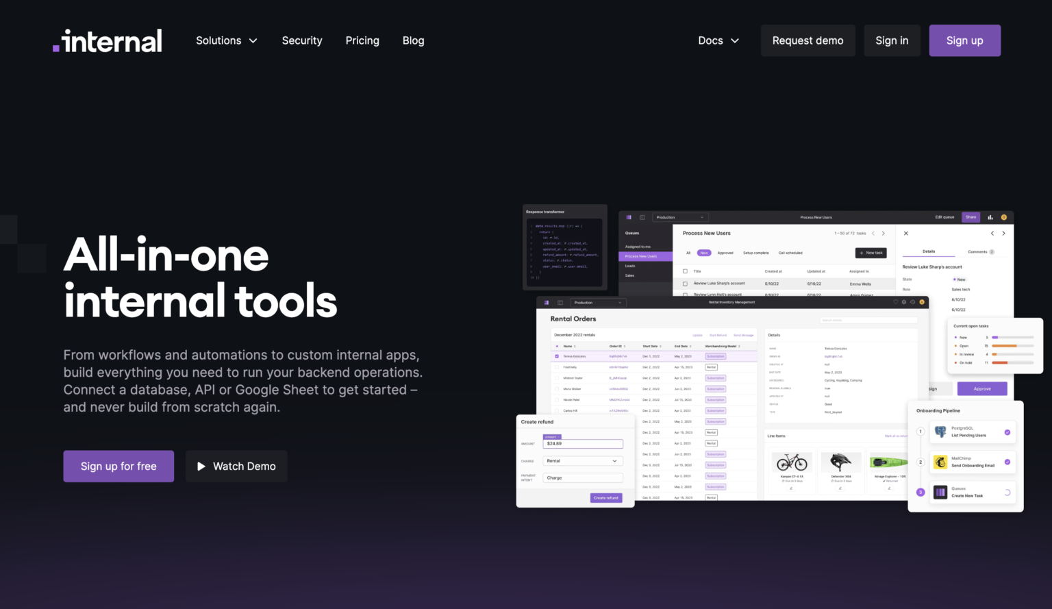 10 Best Internal Tool Builder Apps (2024) - HashDork
